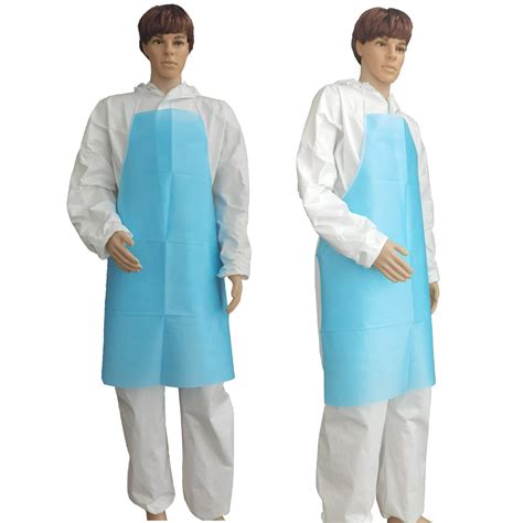 Chemical Resistant Non Woven Polypropylene Apron Chemcial Resistant