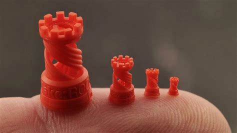 How Small Can A 3d Printer Print