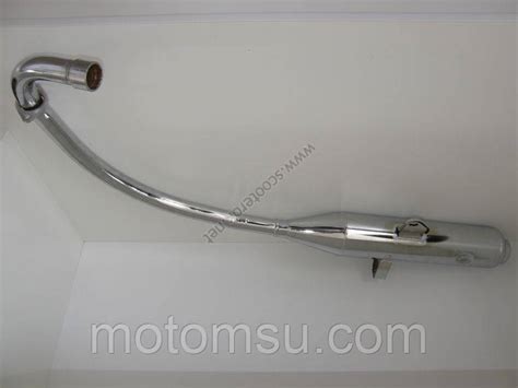 Глушитель в сборе на китайский мотоцикл Sonic CB-125J. (ID#1377600080 ...