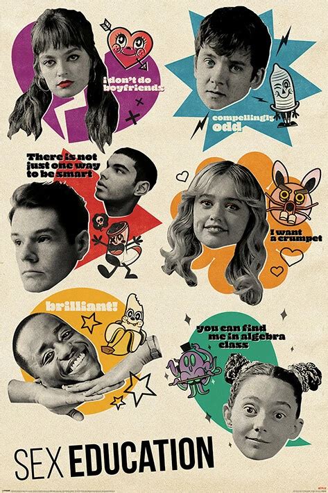 Poster Film Poster Sex Education Dont Quote Me On That 61x91 5 Cm Wall Art It