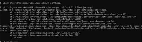 moded server setup the server won t start r minecraft