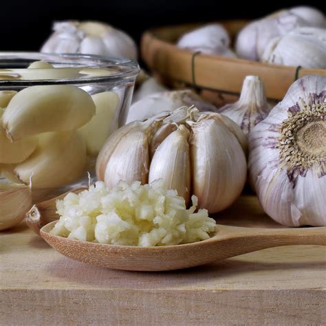 Chopping Garlic