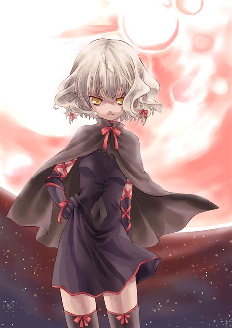 Takano Natsuki Bell Zephyr Night Wizard Silver Hair 00s Elbow