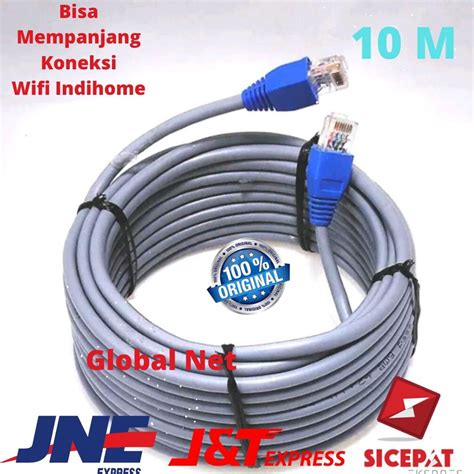 Jual Kabel Lan 10 Meter Cat5e 10 Meter 10m Utp Cable 10 M Shopee