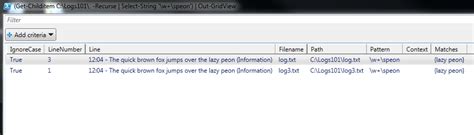 Match Operator Vs Select String Tech Automation Life