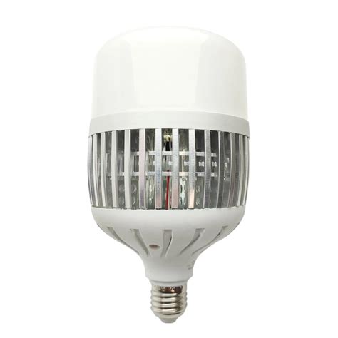 لامپ ال ای دی 50 وات حبابی آرارات با طراحی استوانه‌ای و پایه E27 نور