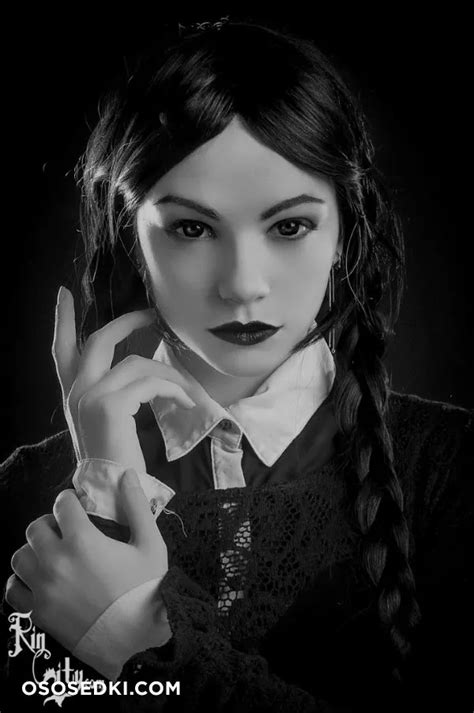 Model Rin City Rincity In Cosplay Wednesday Addams From The Addams