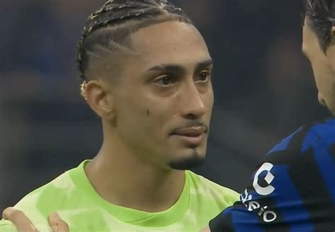 Raphinha And Gerard Martin Break Down In Tears After Barcas Ucl Elimination To Inter —