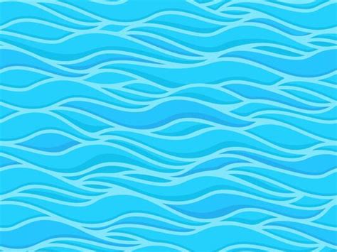 Seamless Water Pattern Vector Art Icons And Graphics For Free Download