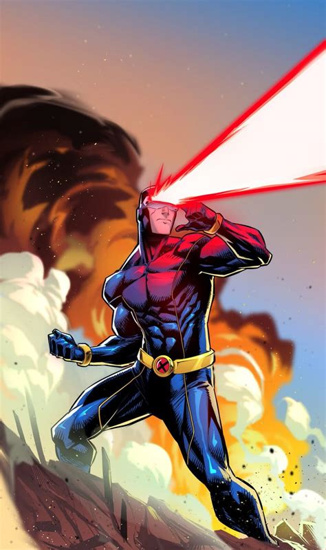 Cyclops Card Joey Vazquez Cyclops X Men Cyclops Marvel Marvel