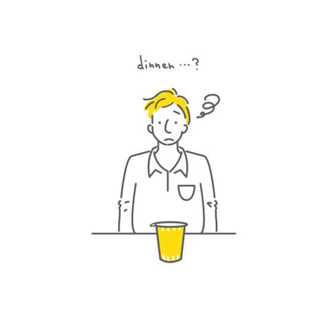 Man Picky Eater Illustrations Royalty Free Vector Graphics And Clip Art