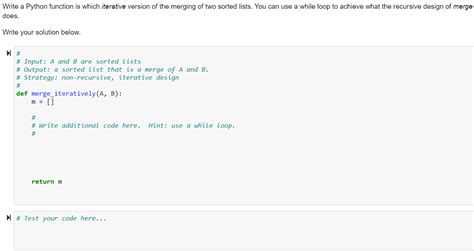 Solved Write A Python Function Is Which Iterative Version Of Chegg Com