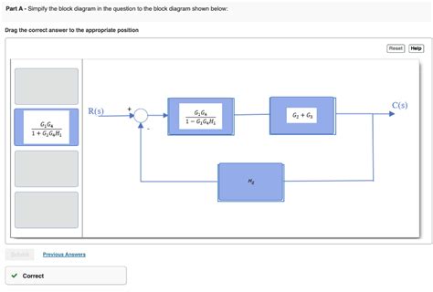 Solved Simplify Using Block Reduction Method G R с G G4