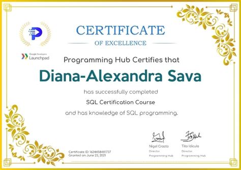 Sqlserver Programminghub Certificateofexcellence Sqlchallenge Sql
