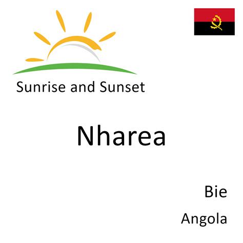 Sunrise And Sunset Times In Nharea Bie Angola