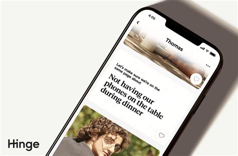 Hinge Debuts Distraction Free Dating Guide Mashable