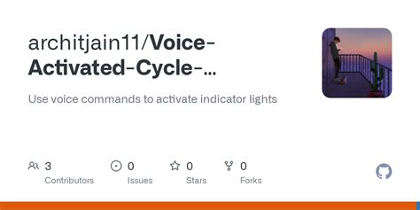 Github Architjain11voice Activated Cycle Indicator Using Raspberry