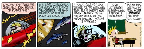 Calvin And Hobbes Adventures Of Spaceman Spiff Memeam