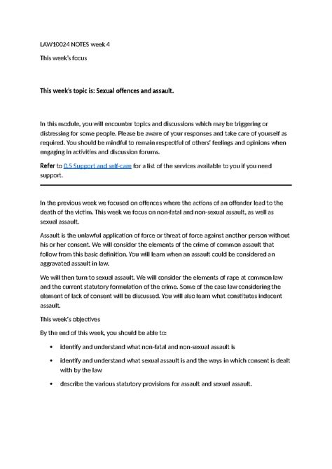 law10024 notes week 4 law10024 notes week 4 this week s focus this