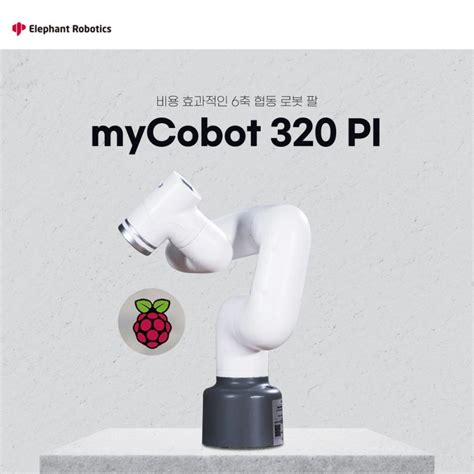 공식 정품 MyCobot 라즈베리파이 축 협동 로봇팔 Raspberry Pi version 디바이스마트