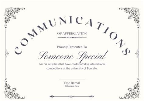 A Communications Degree