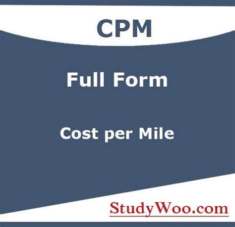Full Form Of Cpm What Is The Full Form Of Cpm Artofit