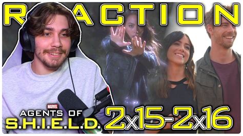 MCU FAN Watches Marvel S AGENTS OF SHIELD For The First Time Ever 2x15 2x16 REACTION YouTube