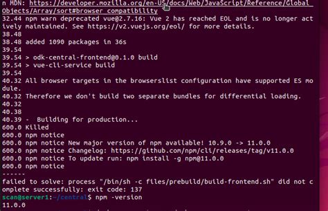 Odk Central Installed Failed Support Odk Forum