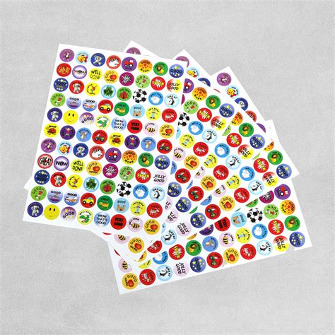 Assorted Sticker Sheets