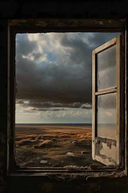 Premium Photo View From A Window