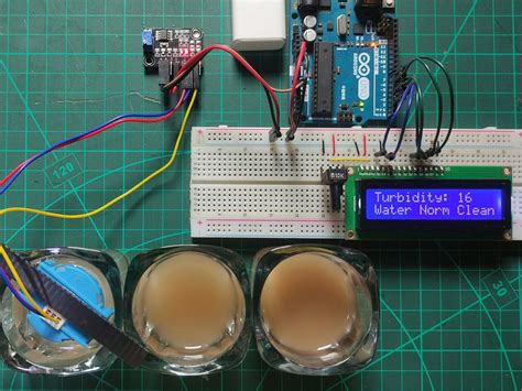 determine water quality using arduino and turbidity sensor