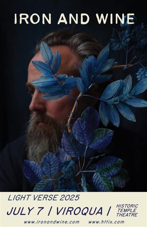 Iron And Wine Light Verse Tour 2025 Viroqua Chamber
