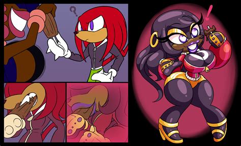 Rule 34 Black Skin Frost Lock Knuckles The Echidna Mobian Species
