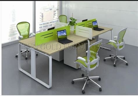 Fashion Moddular Linear Space Saving Design Melamine Office Workstation Sz Ws146 Buy Office