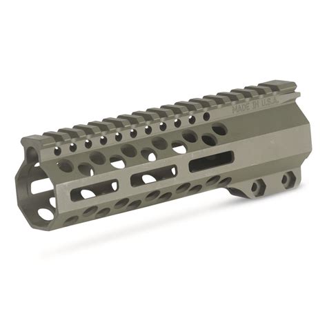 Aim Sports Ar 15 Free Float M Lok Handguard 700864 Grips