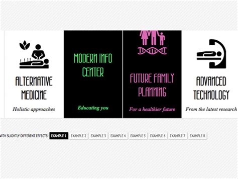 JQuery Tutorials Teaching Cool Visual Effects
