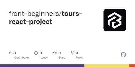 GitHub Front Beginners Tours React Project