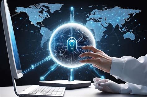 Premium Photo Business Online Data Security Internet Network Security System And Ai Artificial