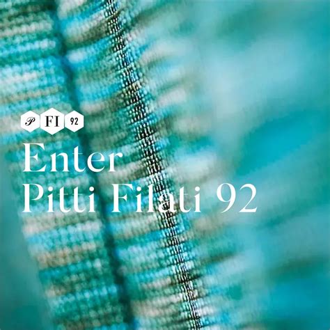 Pitti Immagine On Linkedin Pitti Pittifilati Pittifilati92 Pittiway