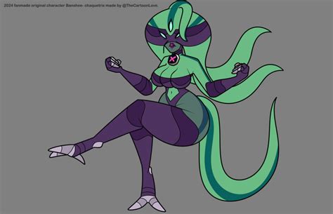 Rule 34 3 Eyes Alien Alien Humanoid Banshee The Cartoon Love Ben 10