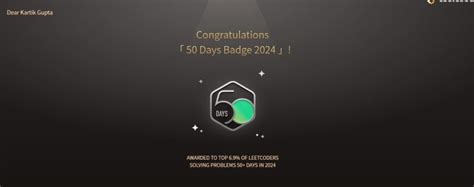 Kartik Gupta On Linkedin Leetcode 50dayschallenge Codingjourney