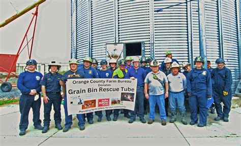 Orange County Grain Bin Rescue Mine Run Volunteer Fire Company