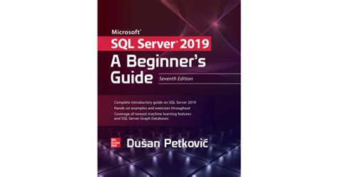معرفی کتاب Sql Server 2019 A Beginners Guide مرجع رشد و توانمندسازی