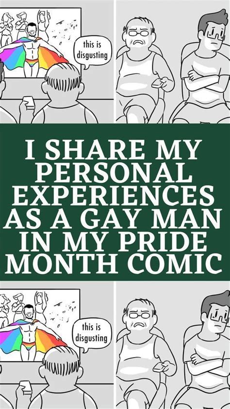 I Share My Personal Experiences As A Gay Man In My Pride Month Comic