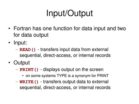 Ppt Introduction To Fortran Powerpoint Presentation Free Download Id4422757