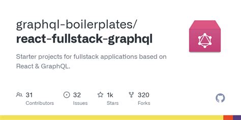 GitHub Graphql Boilerplates React Fullstack Graphql Starter Projects For Fullstack