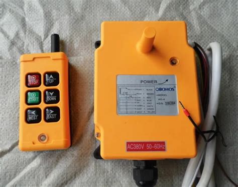 HS Channels Speed Control Hoist Industrial Wireless Crane Radio Remote Control System In