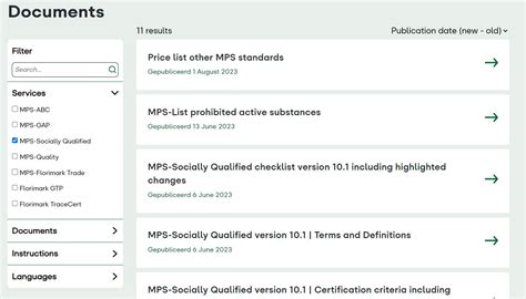 New Homepage MPS