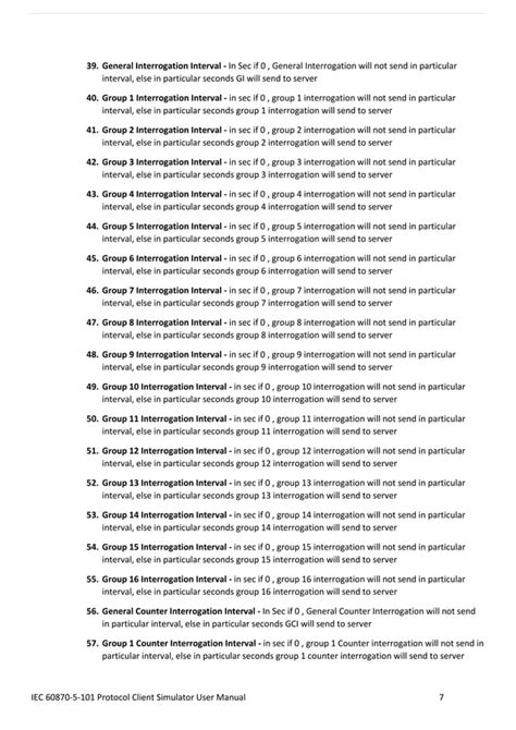 Iec 60870 5 101 Protocol Client Master Simulator User Manual Pdf