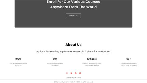 University Website Fully Responsive Issue Pranjay Poddar Dev Geeks GitHub